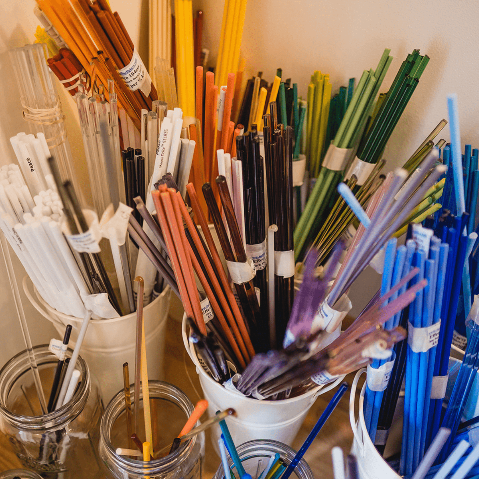 Add on: Behind the scenes video of your glass flowers being handmade ...